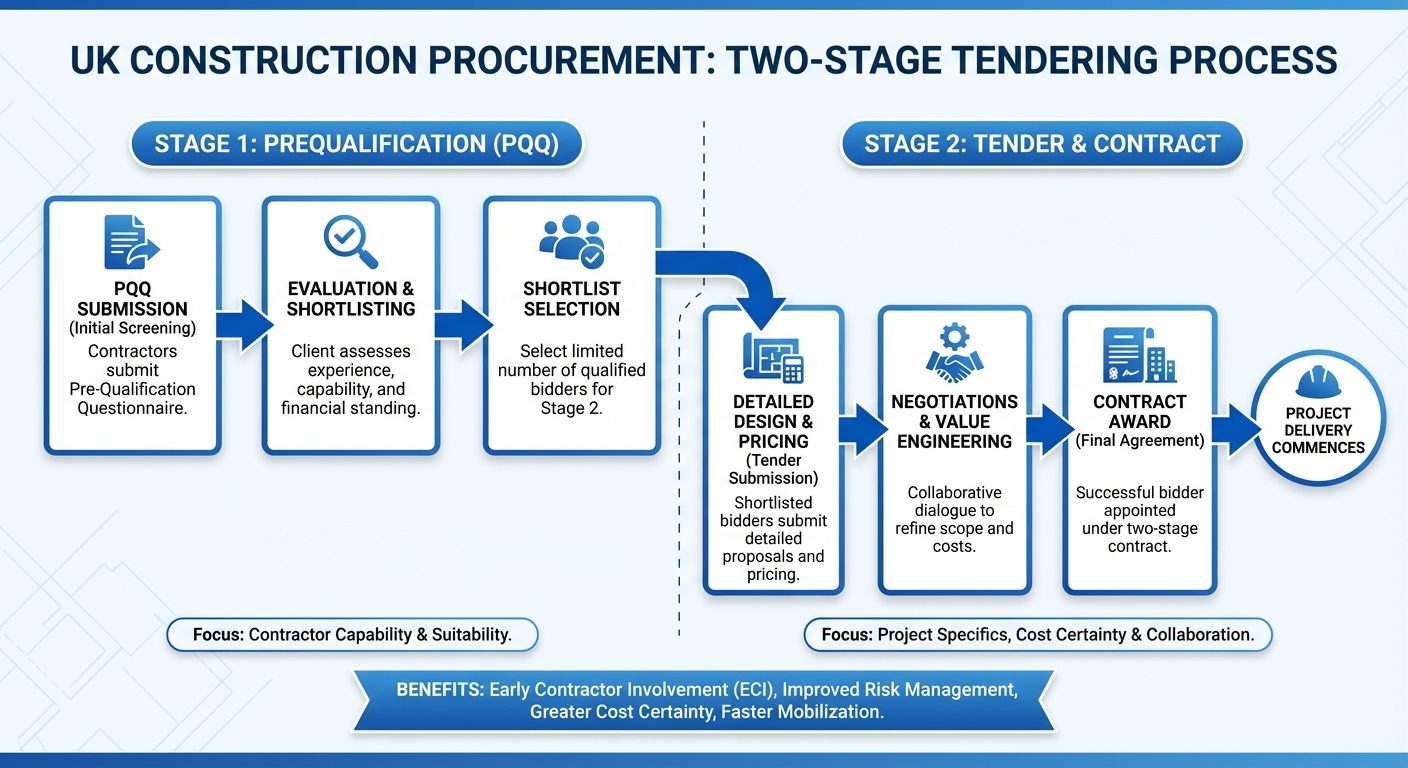 Two-Stage Tendering: The Complete Guide for UK Contractors in 2026 ...